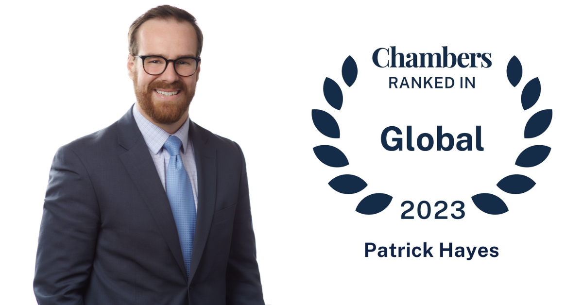 Patrick D. Hayes, Chair of Calfee's Investment Management Practice ...